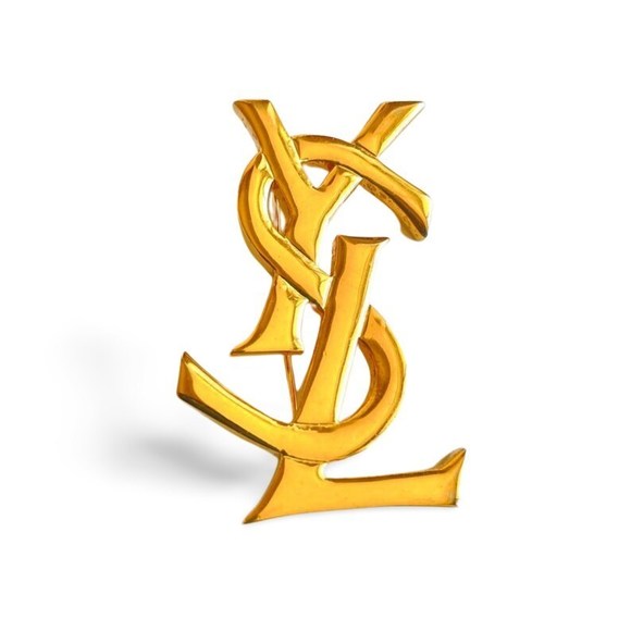 Yves Saint Laurent | Jewelry | Yves Saint Laurent Vintage Golden Ysl ...